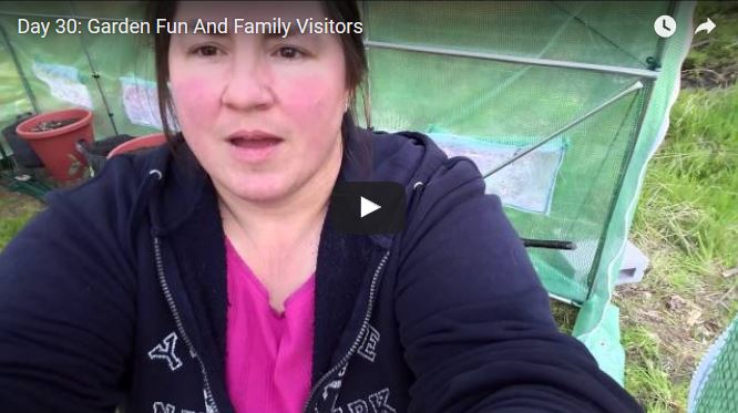 Day 30: Garden Fun And Family Visitors - Marlo Fullerton - Marlo Gets Fit