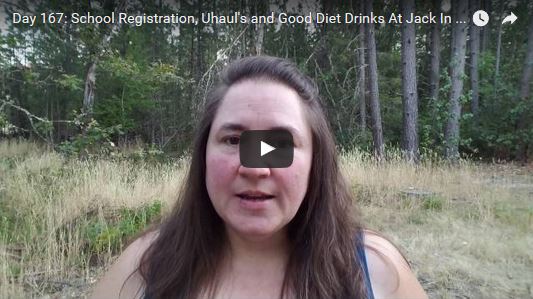 Day 167: School Registration, Uhaul's and Good Diet Drinks At Jack In ...