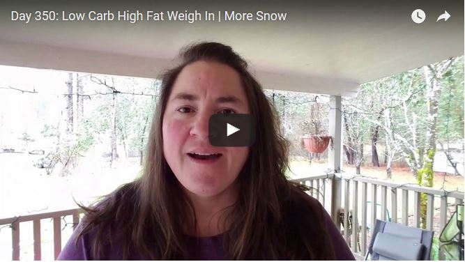 Day 350: Low Carb High Fat Weigh In | More Snow - Marlo Fullerton ...