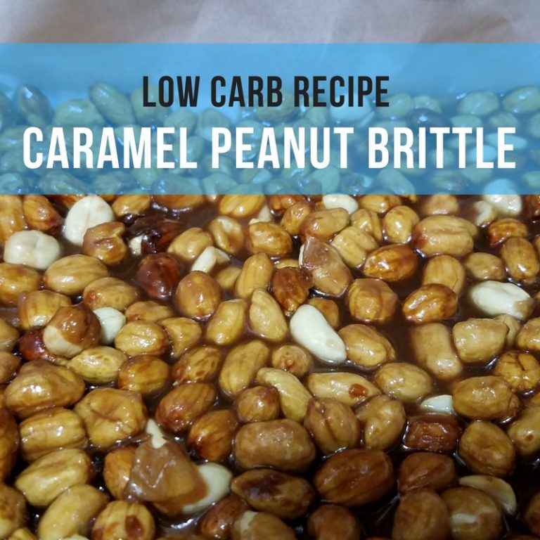 Caramel Nut Brittle | Low Carb Recipe - Marlo Fullerton - Marlo Gets Fit